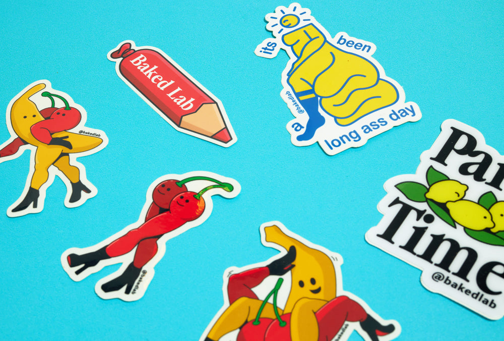 Sticker Pack – Baked Lab